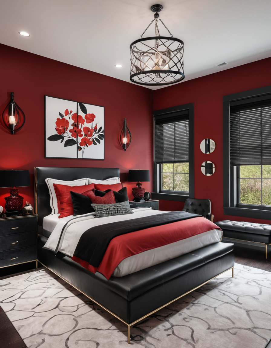 50 Red Bedroom Ideas To Elevate Your Space With Bold Style