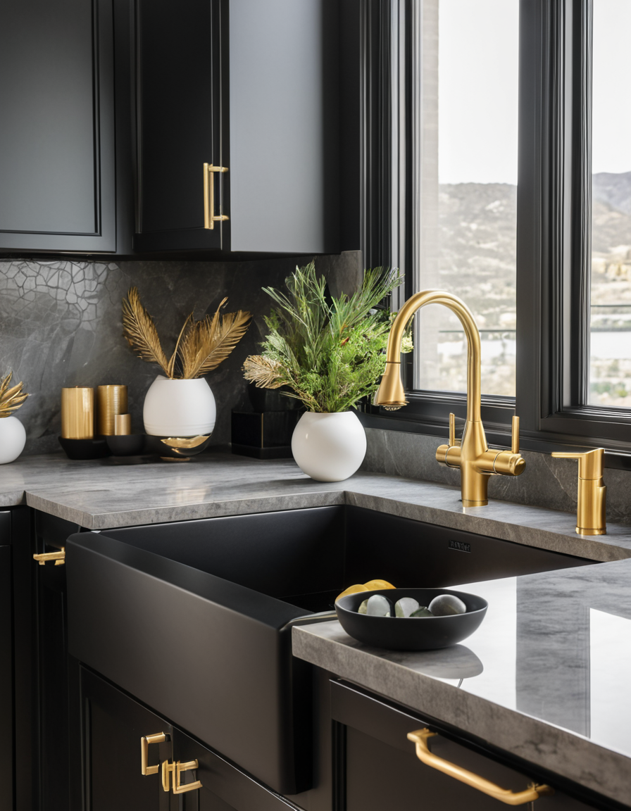 48 Black Kitchen Ideas To Inspire A Modern And Elegant Culinary Space