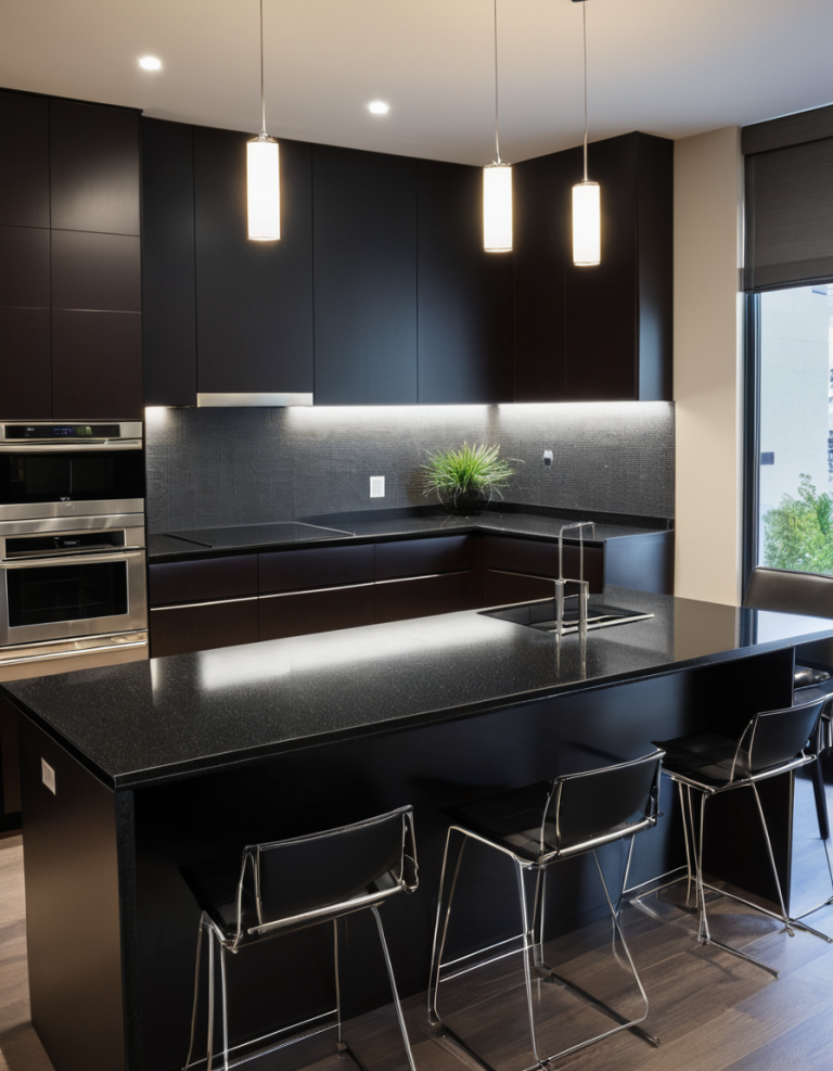 58 Dark Kitchen Ideas: Elevate Your Home with Bold and Stylish Design ...