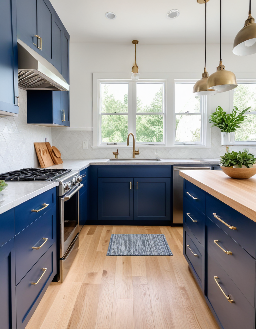 47 Blue Kitchen Ideas To Inspire A Stylish And Modern Culinary Space