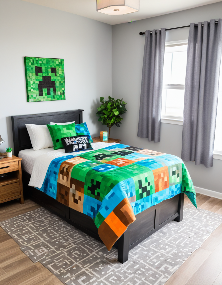 53 Minecraft Bedroom Ideas: Transform Your Room Into A Pixelated Adventure