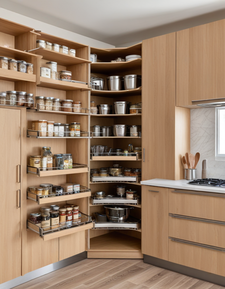 48 Brilliant Corner Kitchen Pantry Ideas To Maximize Space And Style