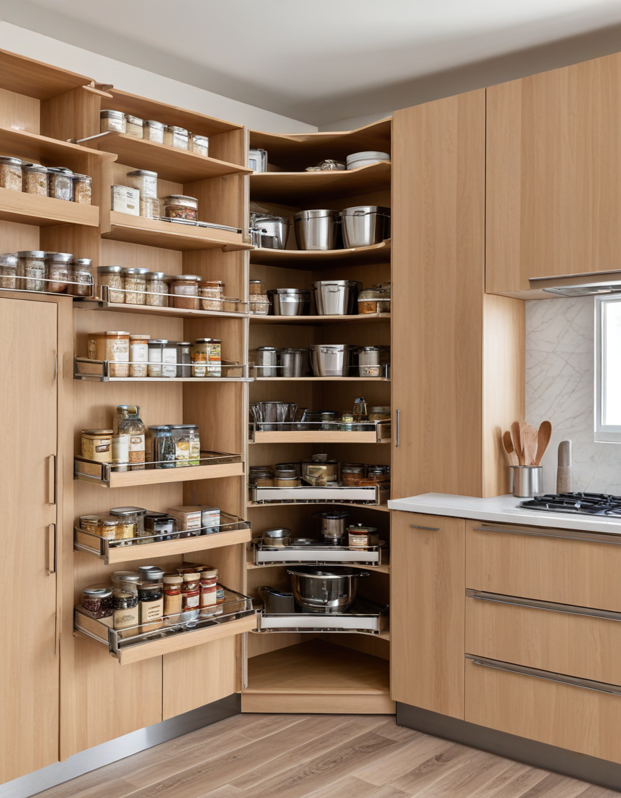 48 Brilliant Corner Kitchen Pantry Ideas To Maximize Space And Style