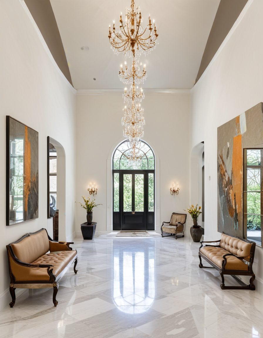 47 Foyer Ideas To Elevate Your Home’s Entrance With Style And Functionality