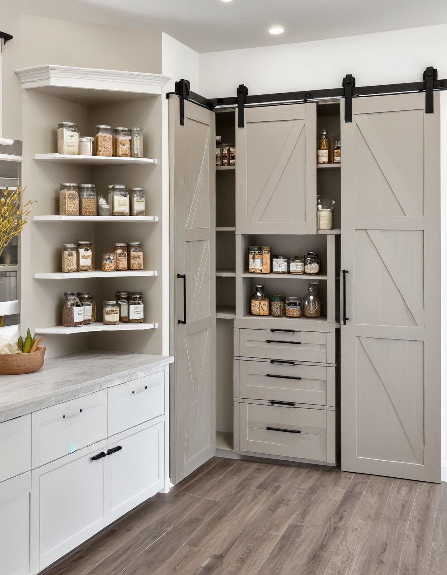 48 Brilliant Corner Kitchen Pantry Ideas To Maximize Space And Style