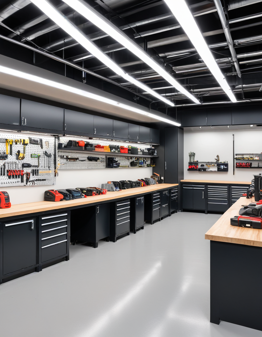 45 Garage Workshop Ideas To Transform Your Space Into A DIY Haven