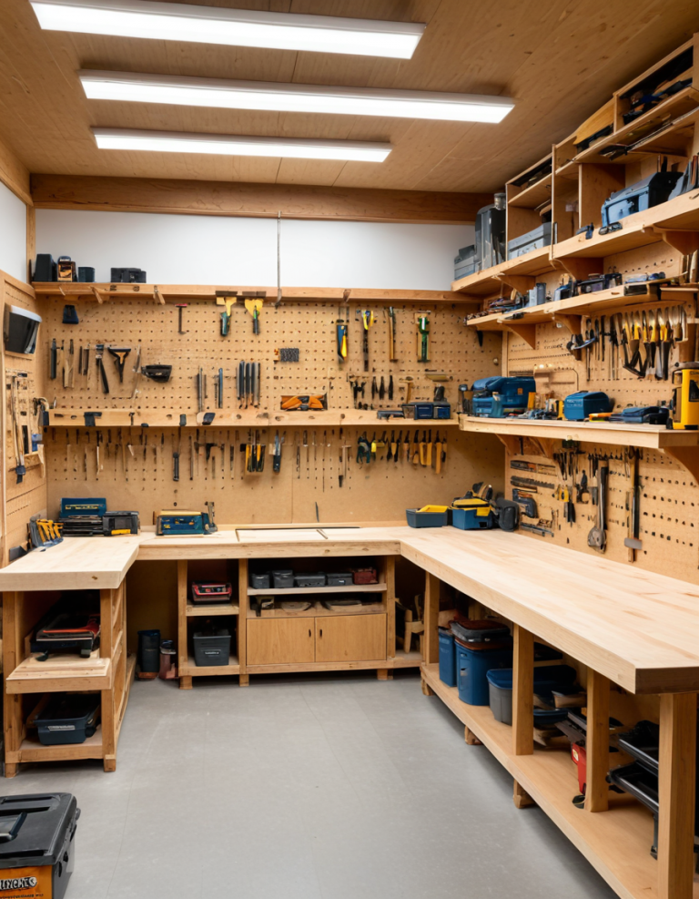 44 Workshop Design Ideas To Maximize Space, Efficiency, And Creativity