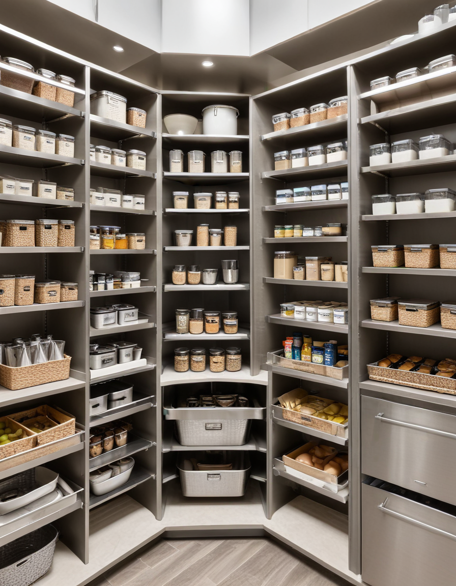 48 Brilliant Corner Kitchen Pantry Ideas To Maximize Space And Style