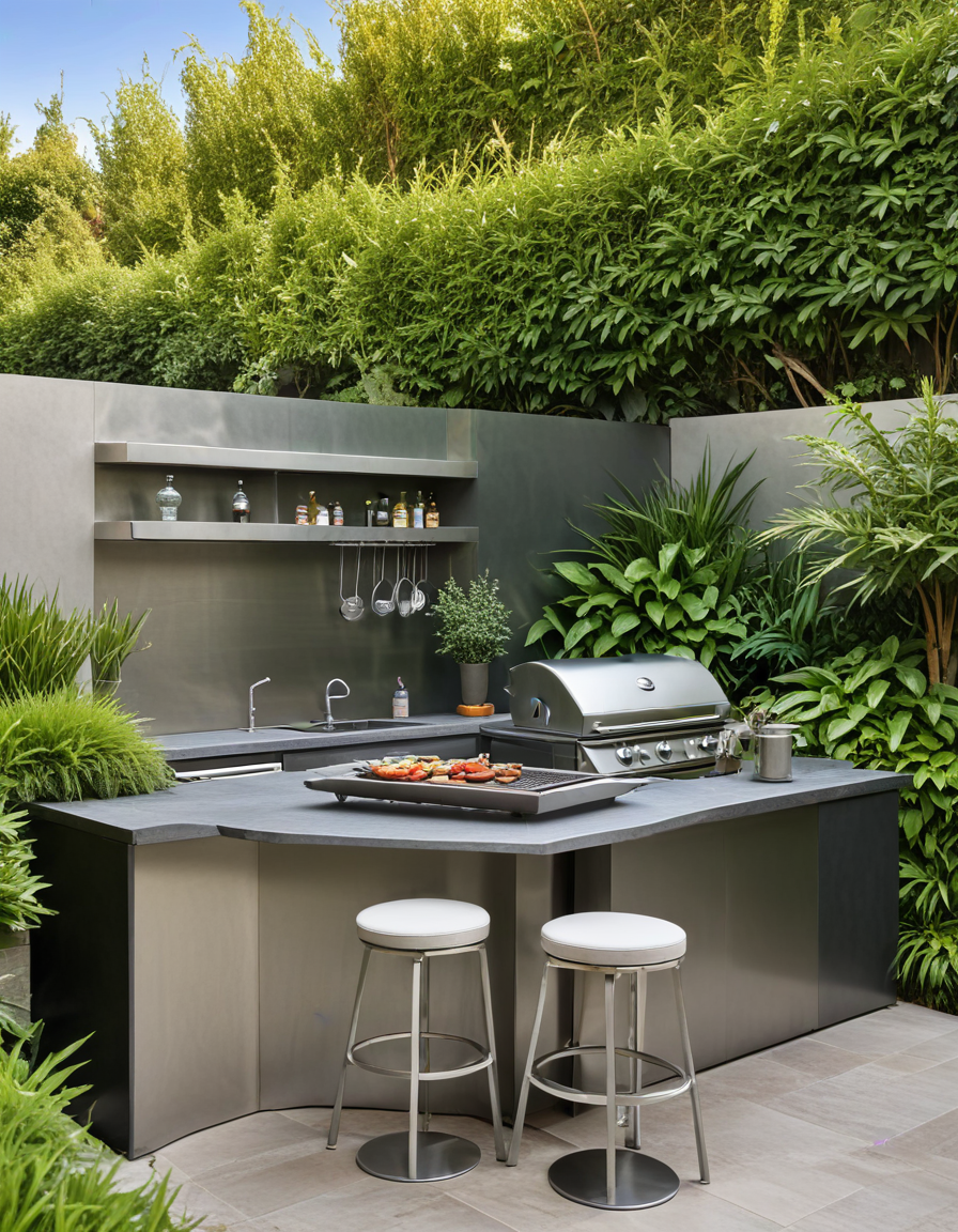 52 Outdoor BBQ Area In Garden Ideas To Elevate Your Backyard Experience
