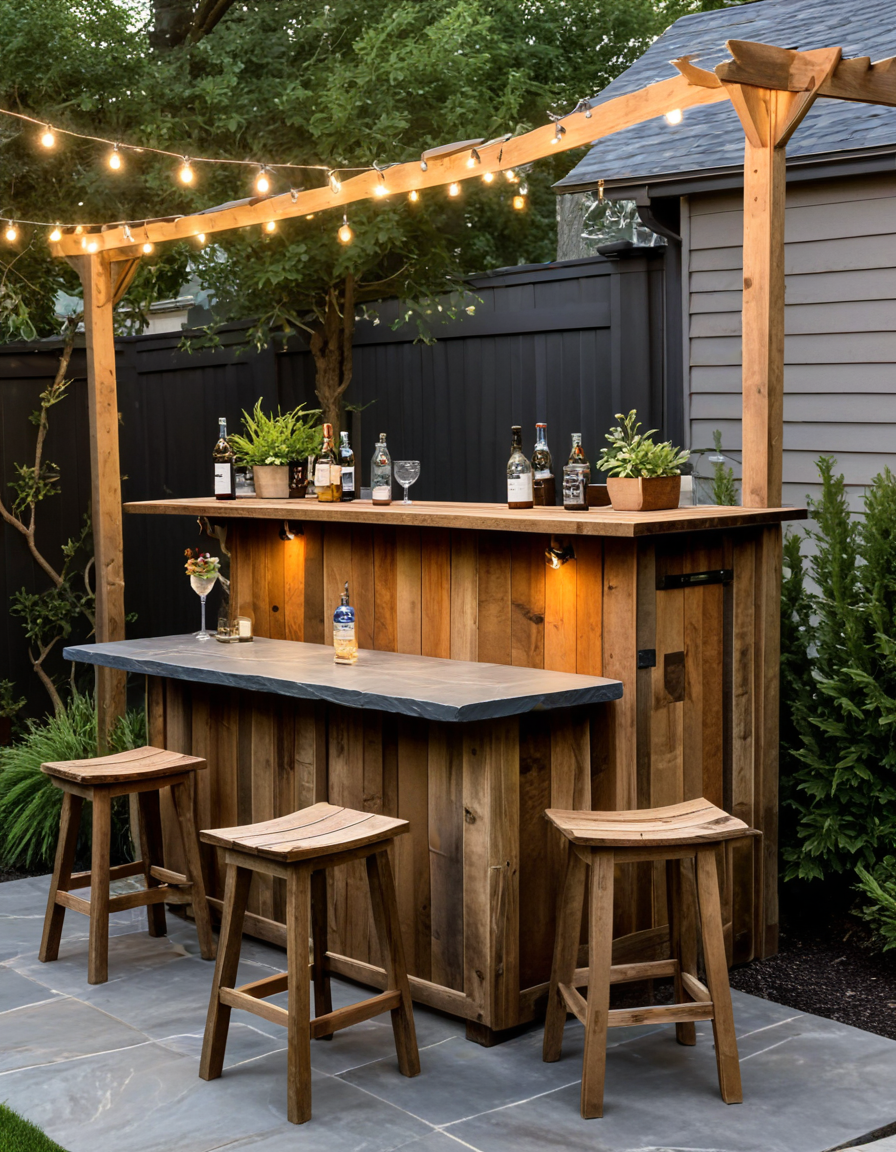 48 Outdoor Bar Ideas To Elevate Your Backyard Entertaining Space