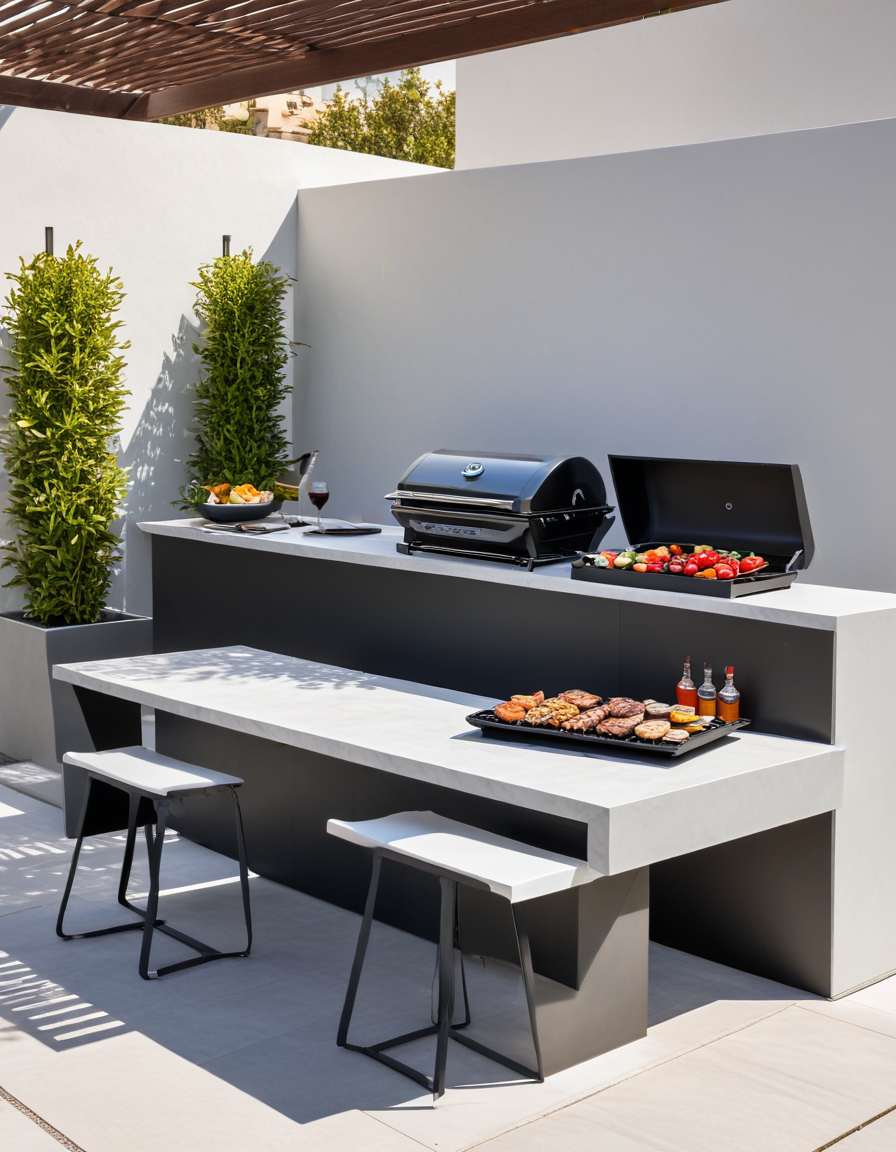 52 Outdoor BBQ Area In Garden Ideas To Elevate Your Backyard Experience