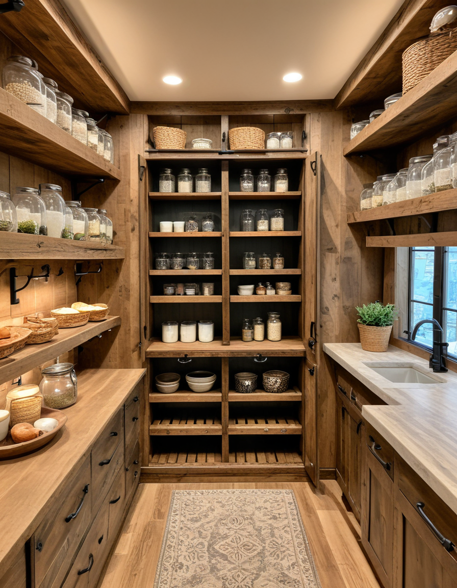 48 Hidden Pantry Walk-In Ideas To Maximize Space And Elevate Your ...