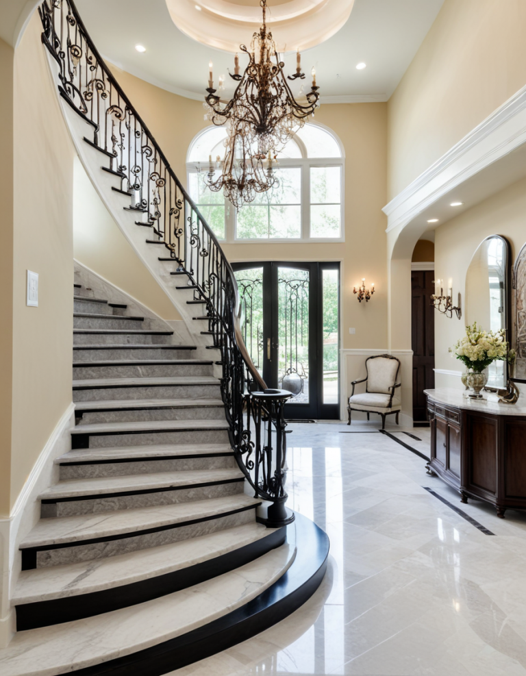 47 Foyer Ideas To Elevate Your Home’s Entrance With Style And Functionality