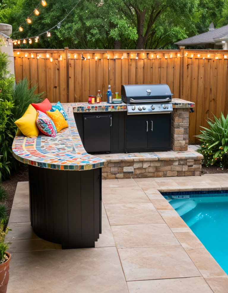 52 Outdoor BBQ Area In Garden Ideas To Elevate Your Backyard Experience