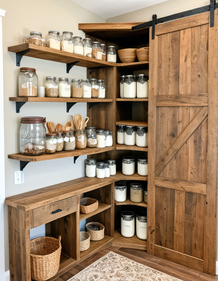 48 Brilliant Corner Kitchen Pantry Ideas To Maximize Space And Style