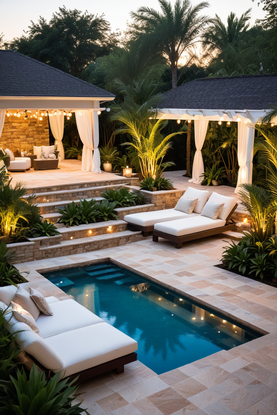44 Inspiring Backyard Ideas With Pools To Create Your Ultimate Outdoor ...