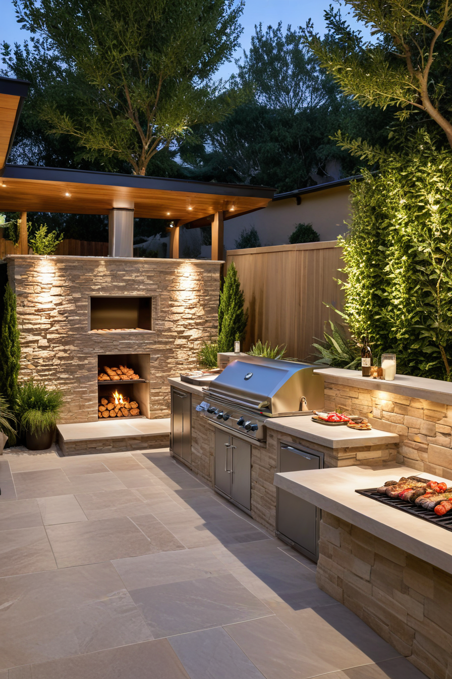 49 Outdoor BBQ Area With Roof Ideas To Elevate Your Backyard Space