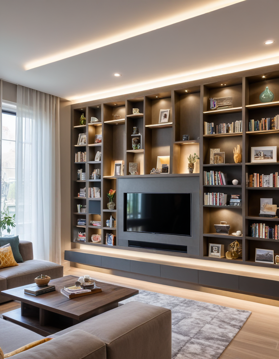 47 Living Room TV Wall Ideas To Transform Your Space In Style