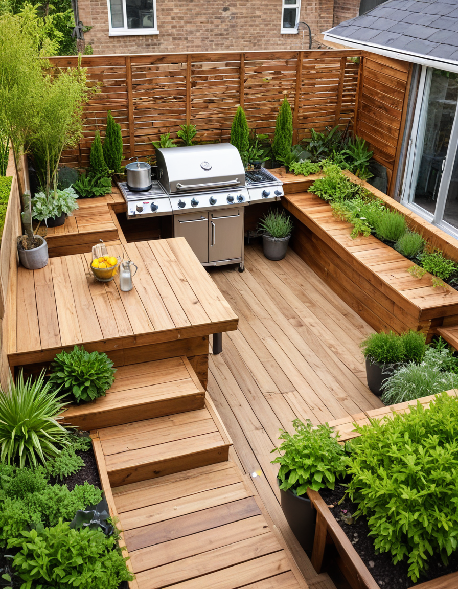 52 Outdoor BBQ Area In Garden Ideas To Elevate Your Backyard Experience