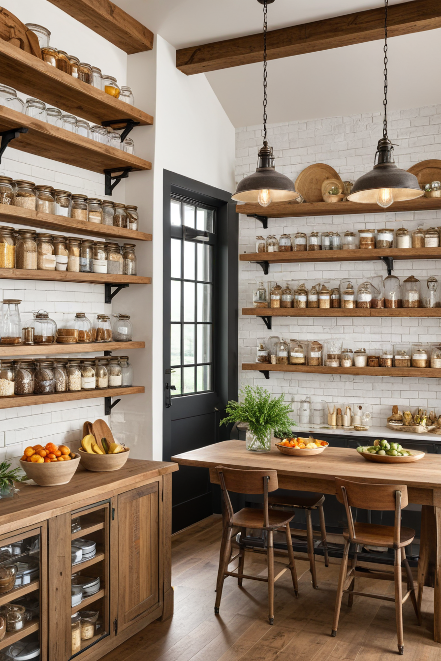 46 Farmhouse Pantry Ideas To Inspire Your Perfect Rustic Storage Space