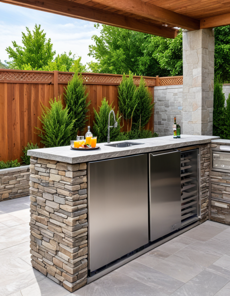 48 Outdoor Bar Ideas To Elevate Your Backyard Entertaining Space