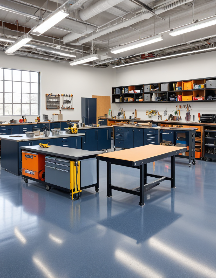 44 Workshop Design Ideas To Maximize Space, Efficiency, And Creativity