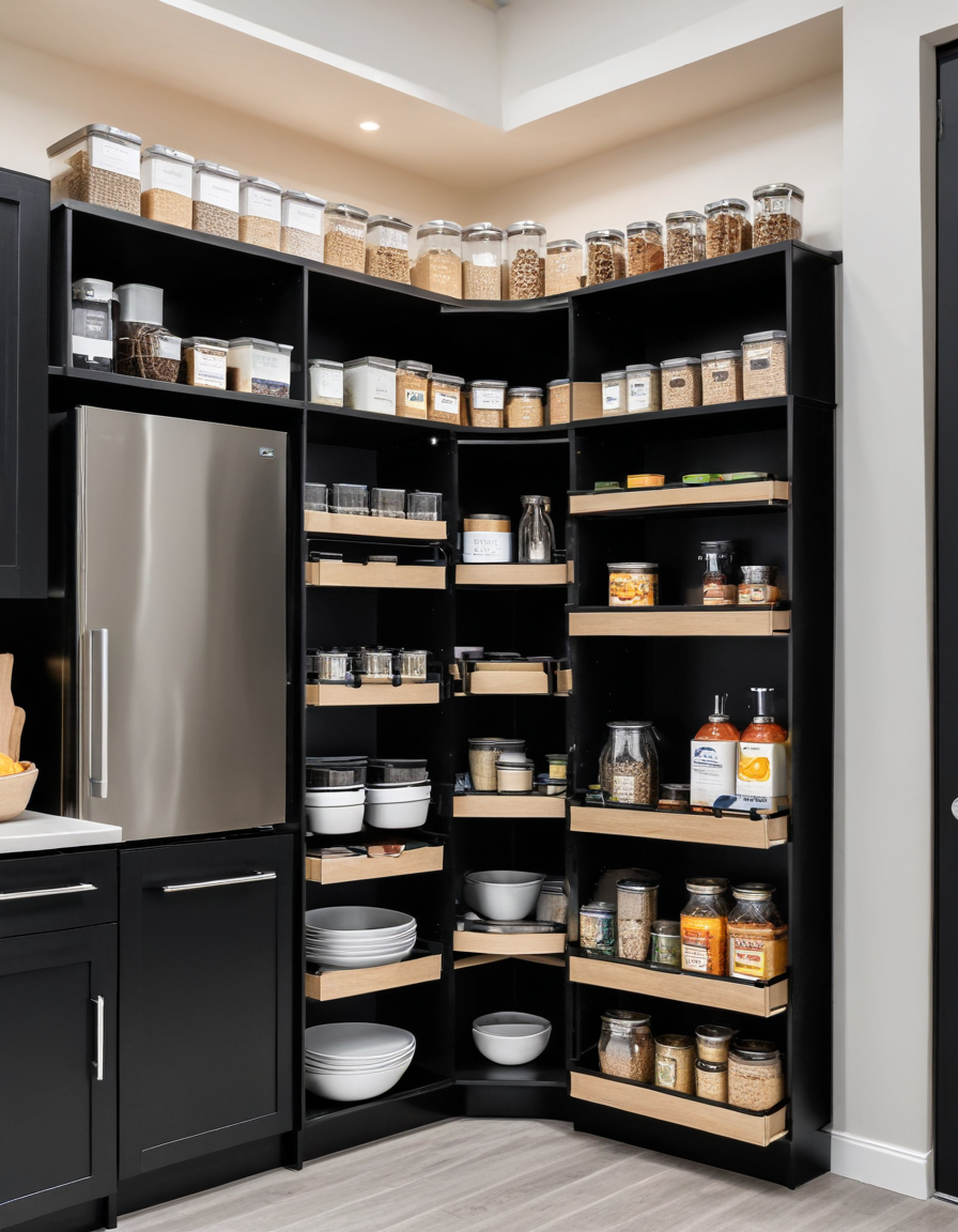 48 Brilliant Corner Kitchen Pantry Ideas To Maximize Space And Style