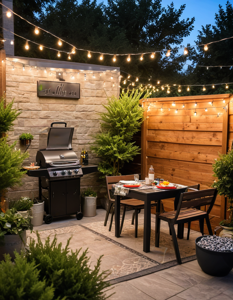 52 Outdoor BBQ Area In Garden Ideas To Elevate Your Backyard Experience