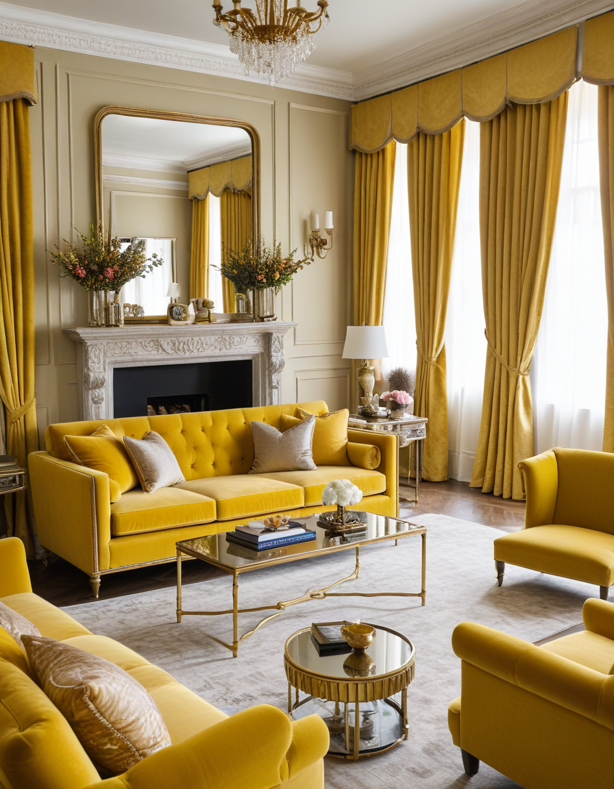 49 Yellow Living Room Ideas To Brighten And Transform Your Space
