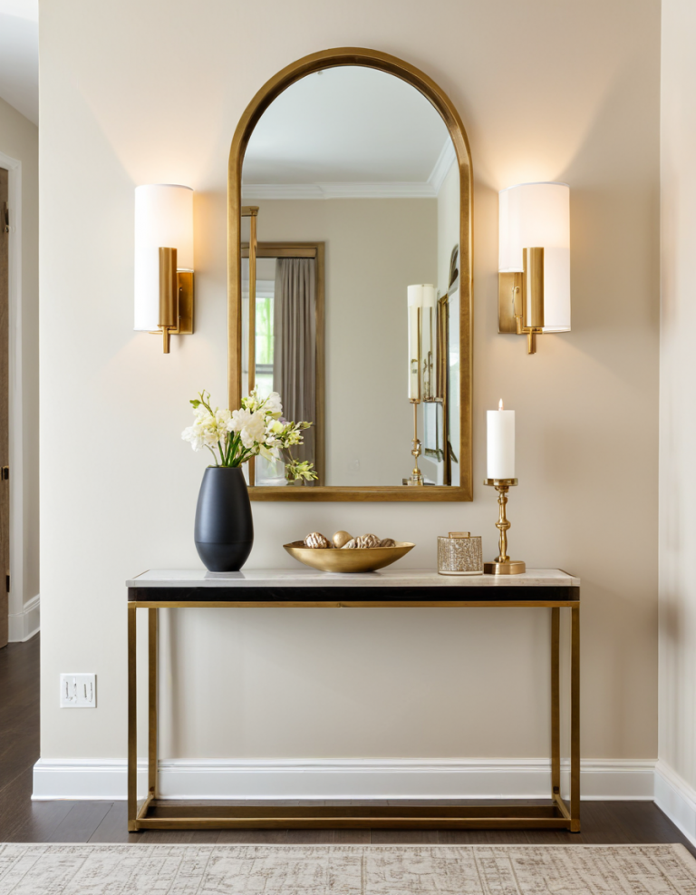47 Foyer Ideas To Elevate Your Home’s Entrance With Style And Functionality