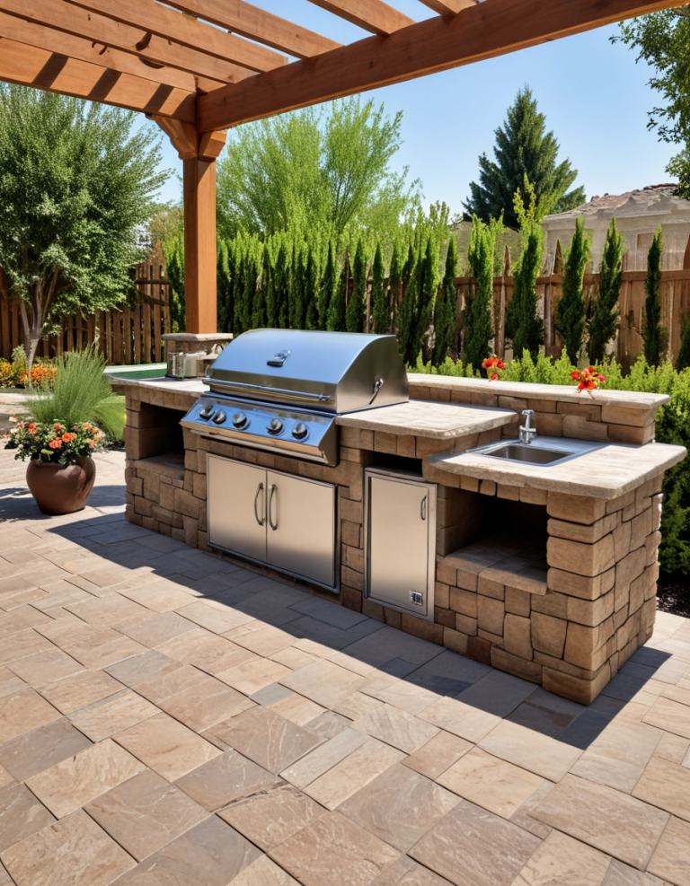 52 Outdoor BBQ Area In Garden Ideas To Elevate Your Backyard Experience
