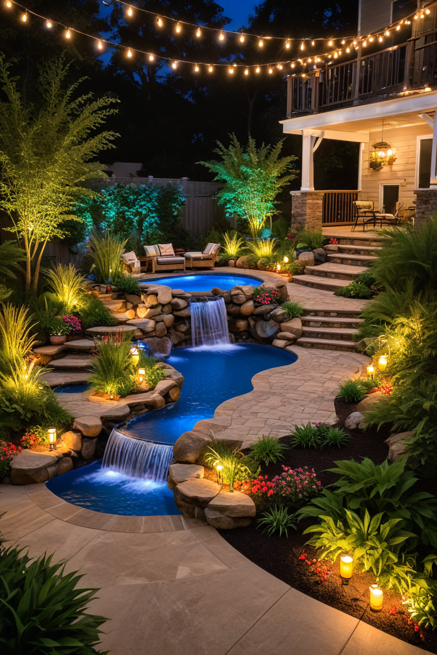 44 Inspiring Backyard Ideas With Pools To Create Your Ultimate Outdoor ...