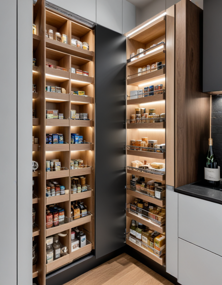 48 Hidden Pantry Walk-In Ideas To Maximize Space And Elevate Your ...
