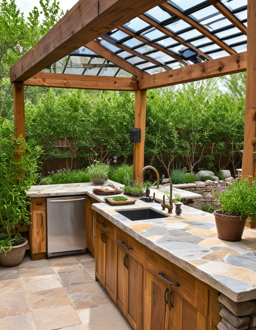53 Backyard Kitchen Ideas To Transform Your Outdoor Space Into A ...