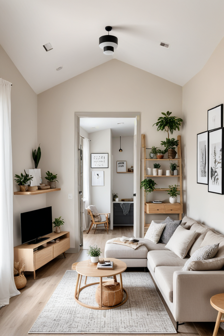 42 Brilliant Interior Design Ideas For Small Houses To Maximize Space ...