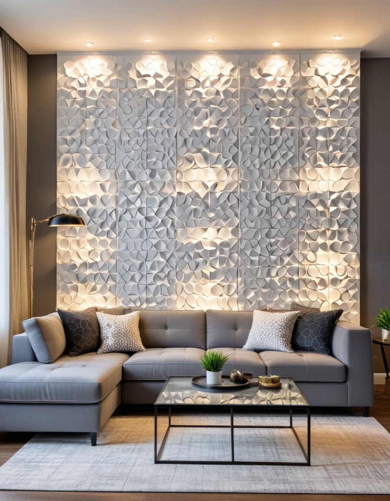 47 Unique Accent Wall Ideas To Elevate Your Living Room Design