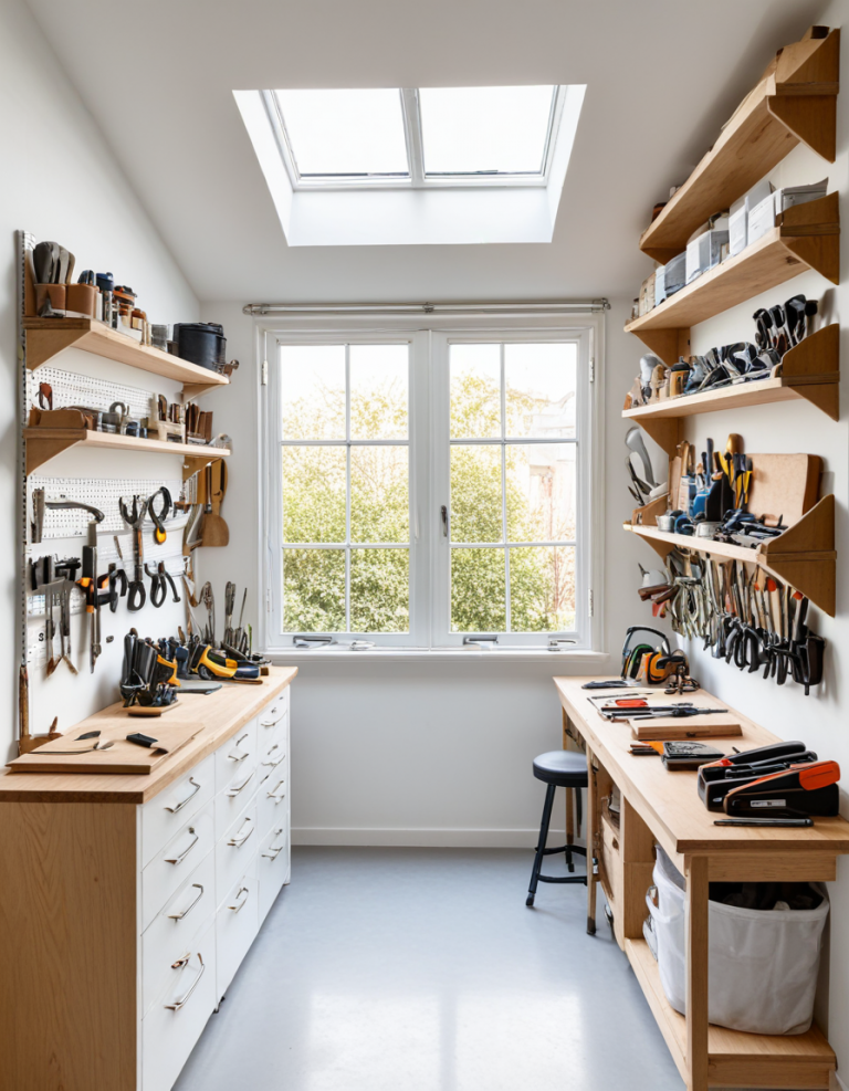 44 Workshop Design Ideas To Maximize Space, Efficiency, And Creativity