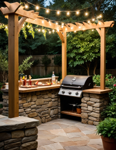 52 Outdoor BBQ Area In Garden Ideas To Elevate Your Backyard Experience