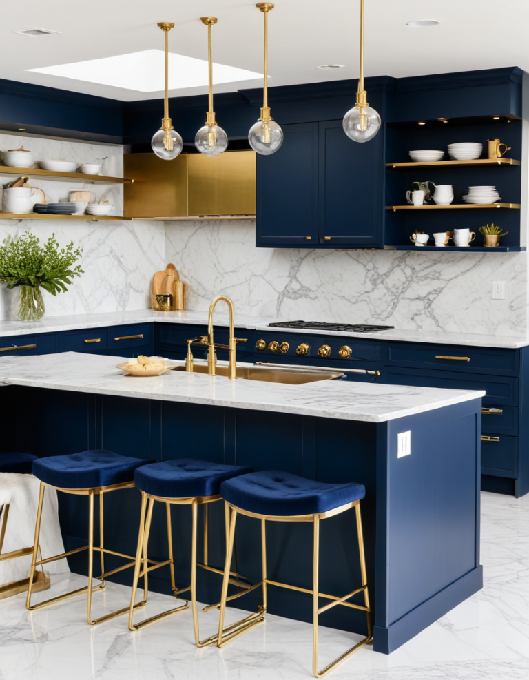 52 Blue Kitchen Ideas To Elevate Your Cooking Space With Style