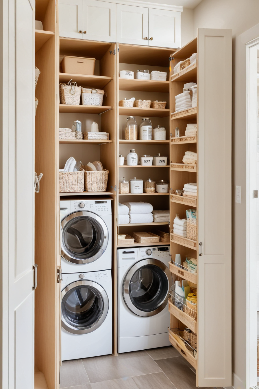 40 Genius Pantry In Laundry Room Ideas To Maximize Space And Style
