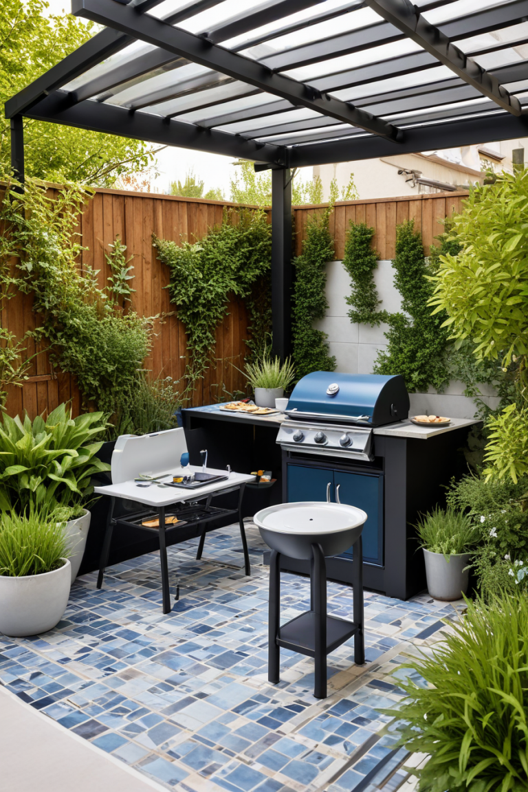 49 Outdoor BBQ Area With Roof Ideas To Elevate Your Backyard Space