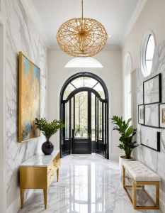 47 Foyer Ideas To Elevate Your Home’s Entrance With Style And Functionality