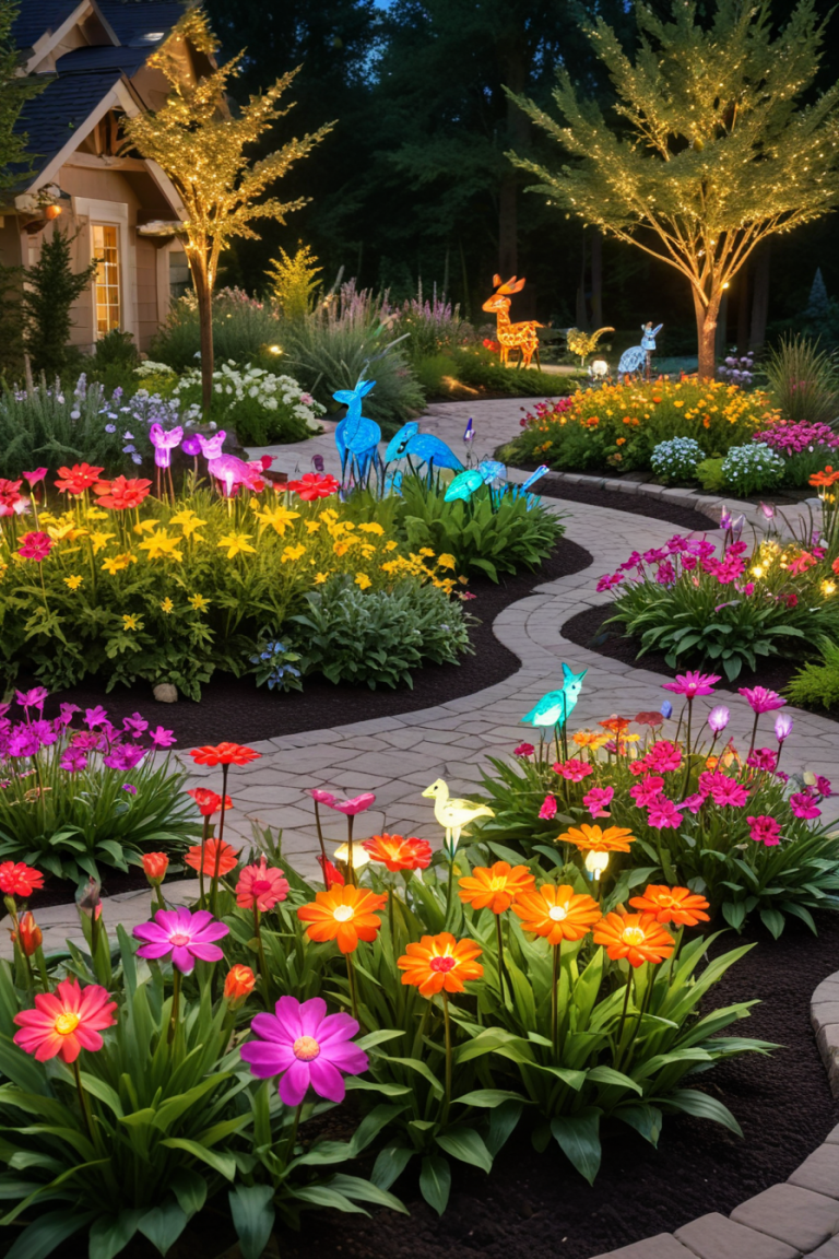 45 Garden Lighting Ideas To Transform Your Outdoor Space Into A Glowing ...
