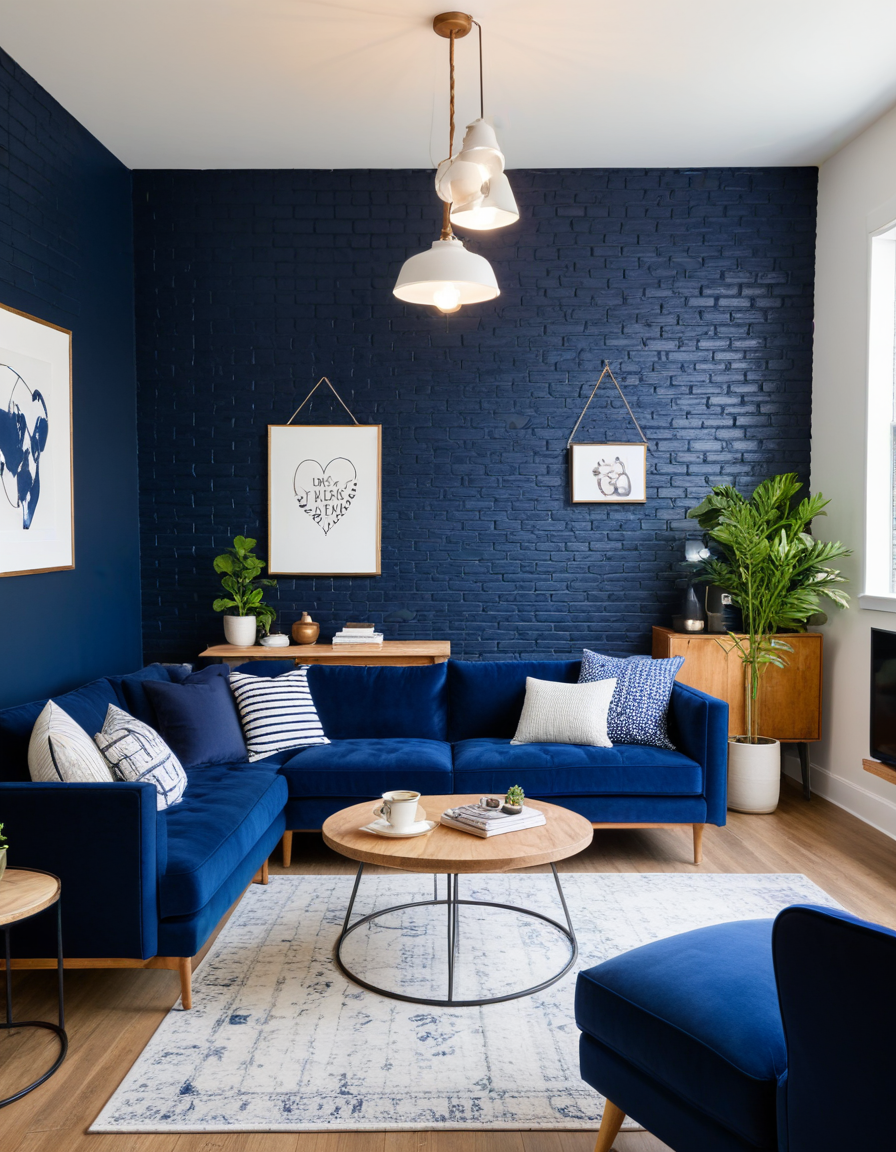 47 Unique Accent Wall Ideas To Elevate Your Living Room Design