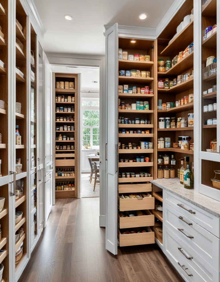 48 Hidden Pantry Walk-In Ideas To Maximize Space And Elevate Your ...