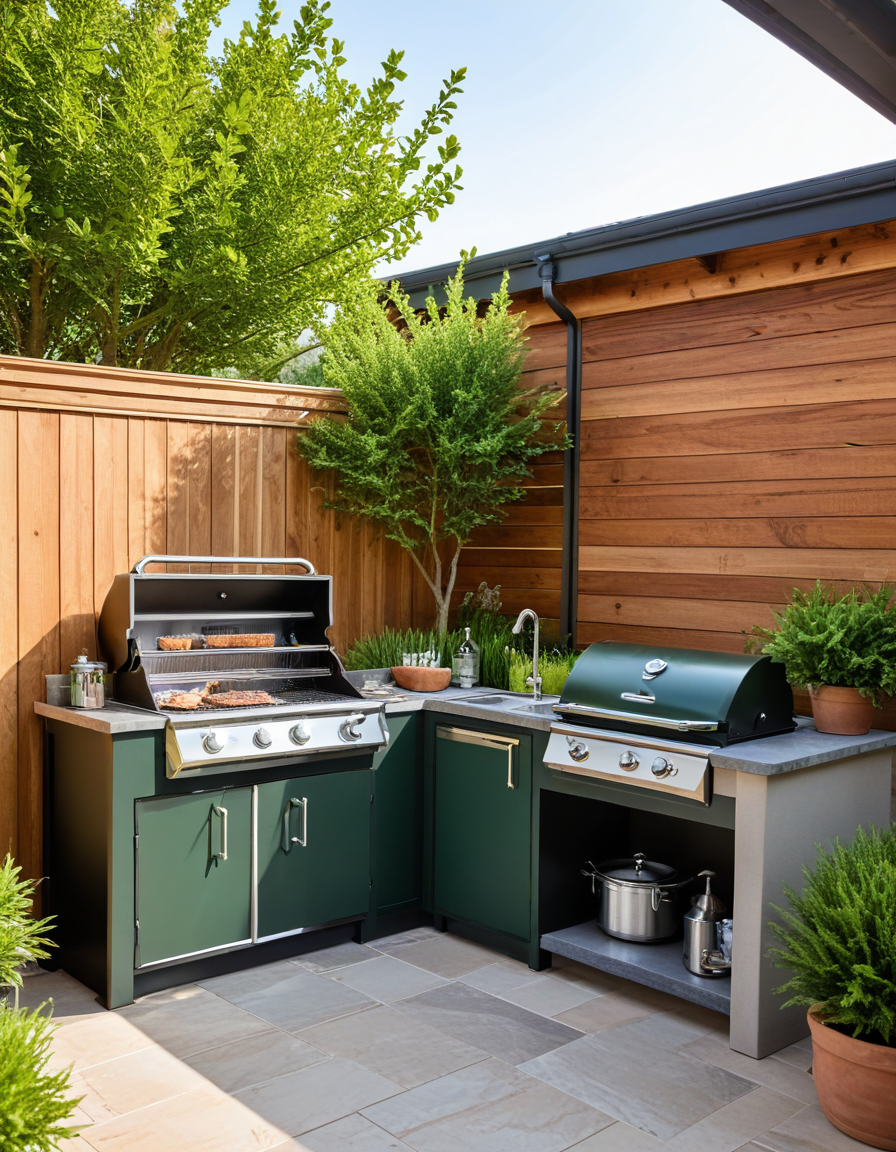 52 Outdoor BBQ Area In Garden Ideas To Elevate Your Backyard Experience