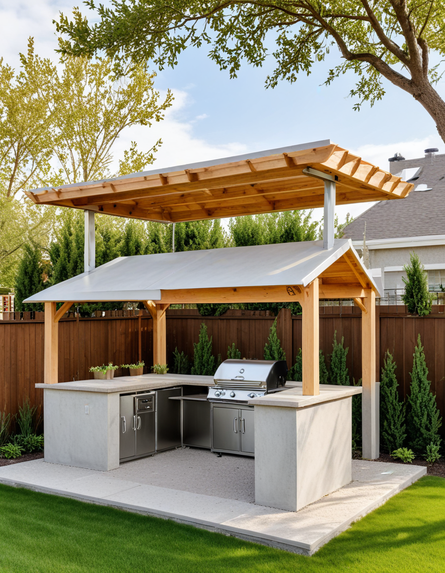 46 BBQ Shelter Ideas To Elevate Your Outdoor Cooking Experience
