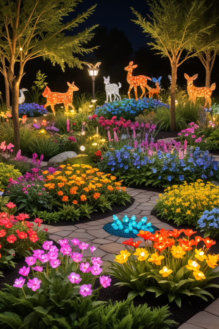 45 Garden Lighting Ideas To Transform Your Outdoor Space Into A Glowing ...