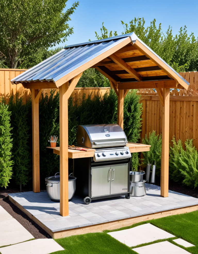 46 BBQ Shelter Ideas To Elevate Your Outdoor Cooking Experience