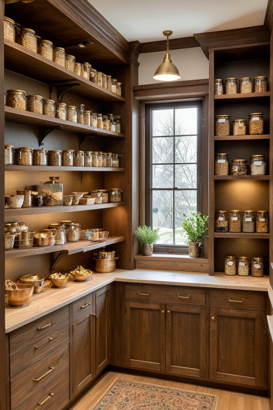 46 Farmhouse Pantry Ideas To Inspire Your Perfect Rustic Storage Space